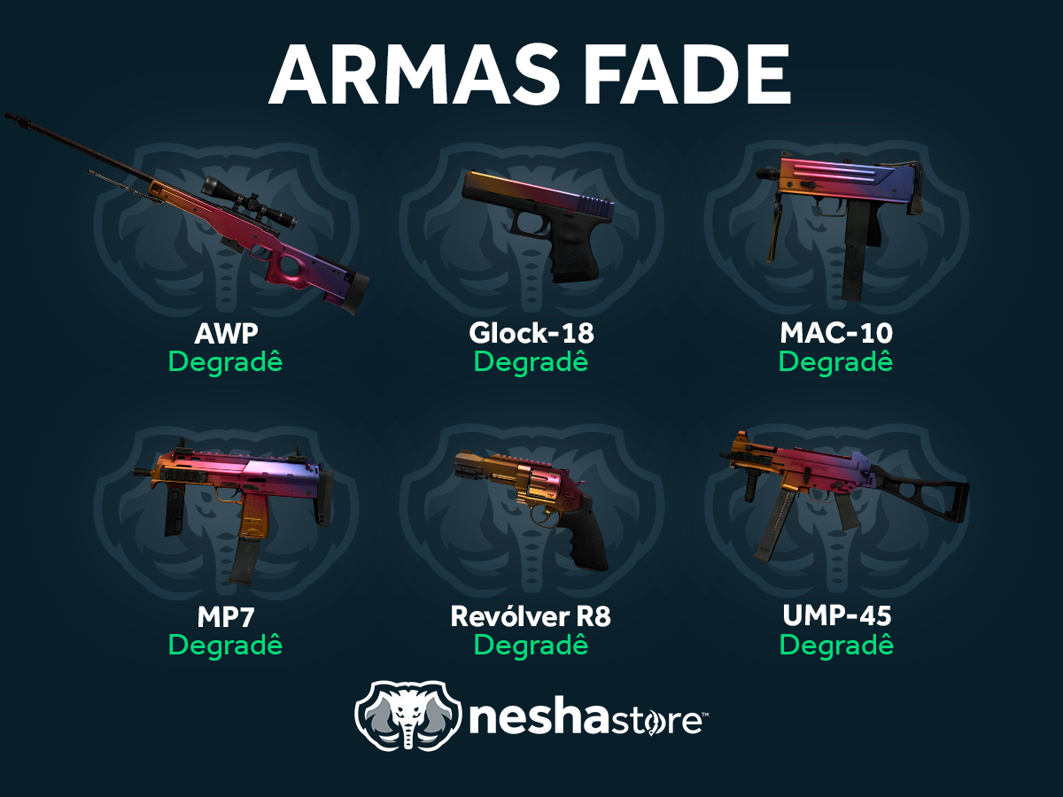 Skins Fade: Tudo sobre elas!