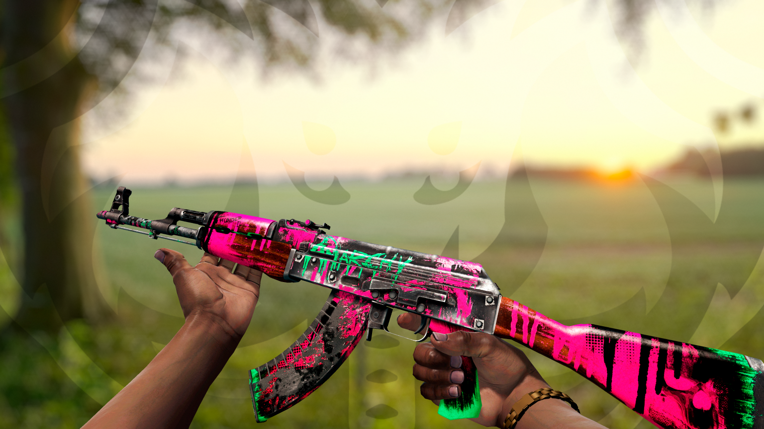 AK-47 Revolução Neon