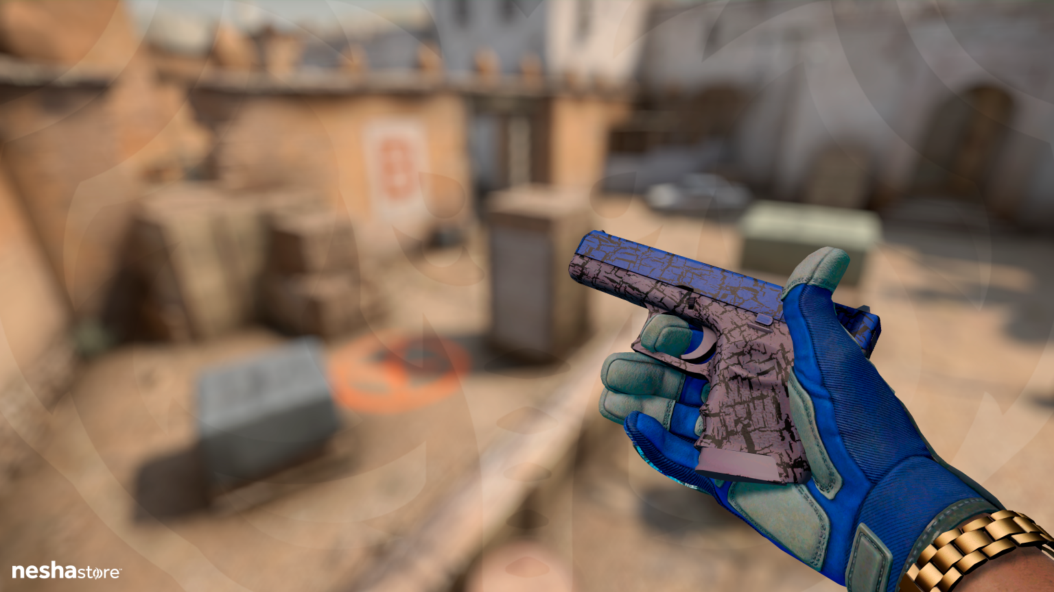 Como montar um Inventário Azul no CS:GO