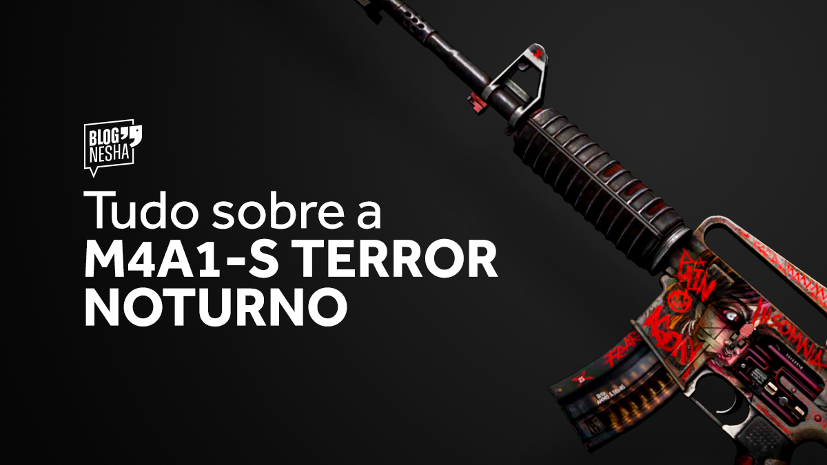 M4A1-S Terror Noturno - Tudo sobre skins, eventos e cenário do CS:GO ...