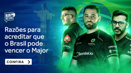 Razões para acreditar que o Brasil pode vencer o Major