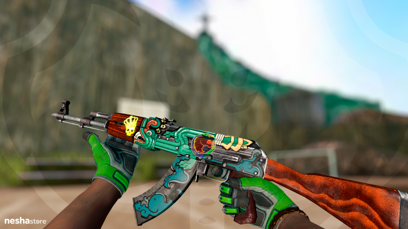 O inventário de skins do Neymar