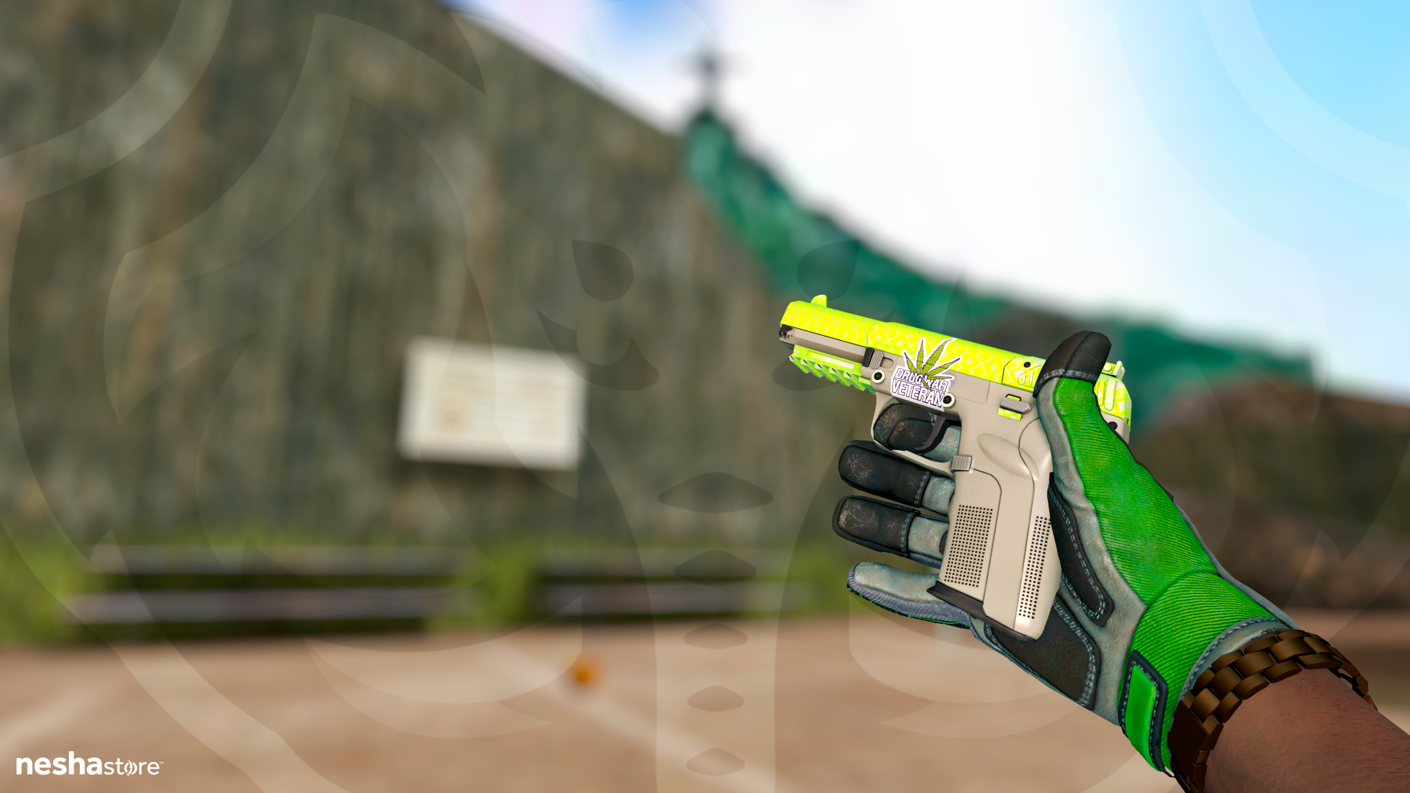 O inventário de skins do Neymar