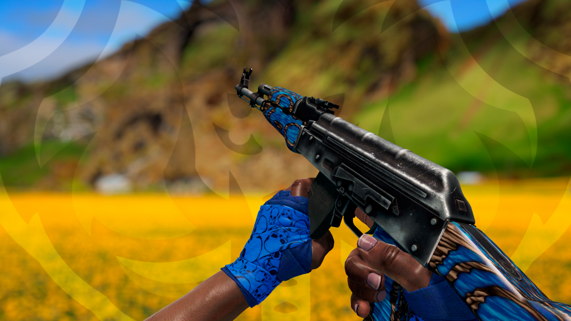 AK 47 Azul Laminado