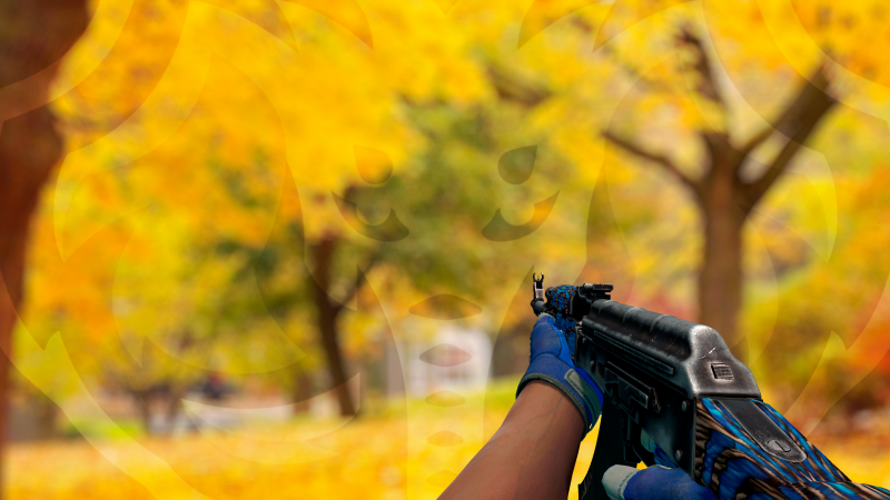 AK 47 Azul Laminado
