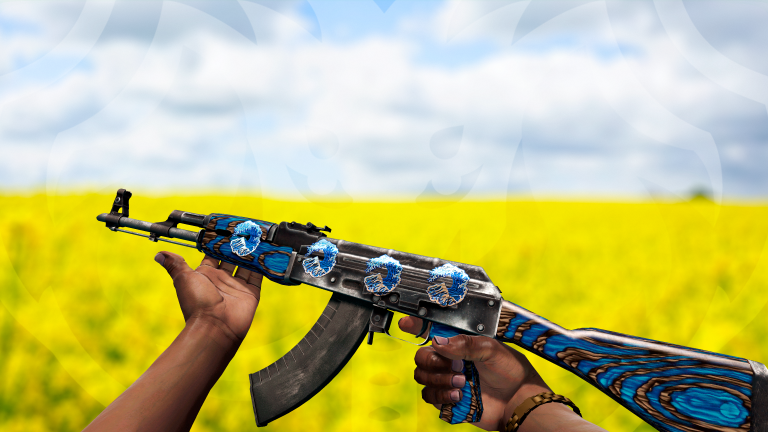 AK 47 Azul Laminado