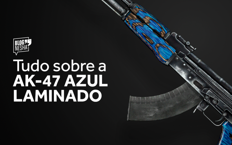 AK 47 Azul Laminado