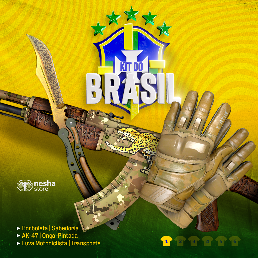 Como montar um inventário de skins do CS:GO