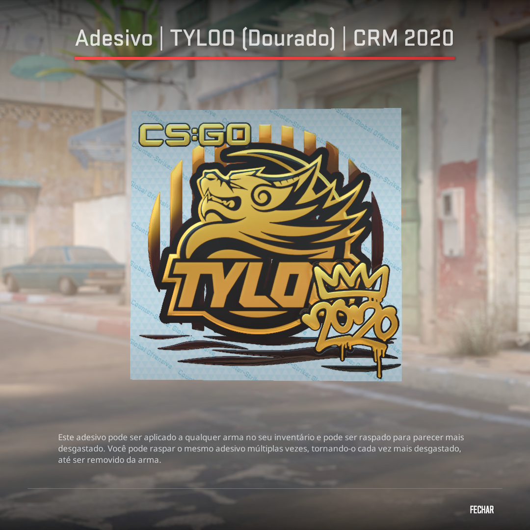 Diferenças dos Stickers no CS2