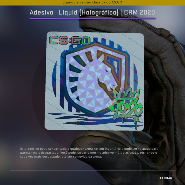 Diferenças dos Stickers no CS2