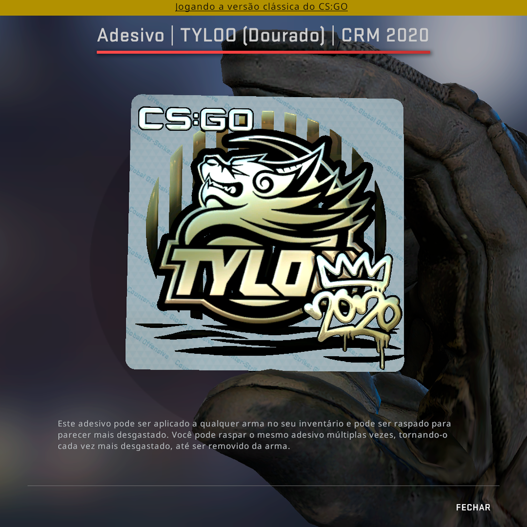 Diferenças dos Stickers no CS2