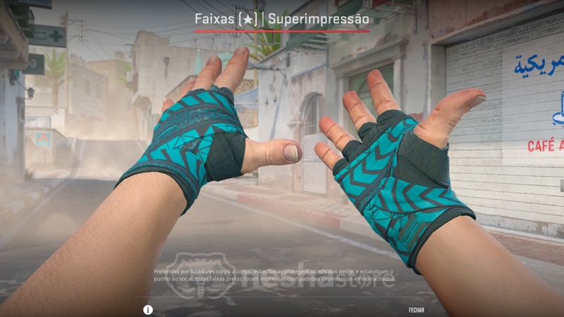As Luvas do CS2