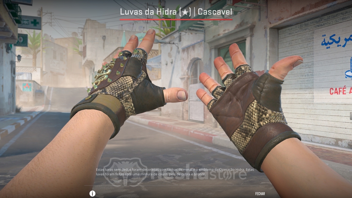 As Luvas do CS2