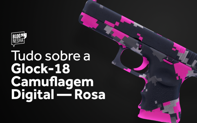 Glock-18 Camuflagem Digital — Rosa - Tudo sobre skins, eventos e ...