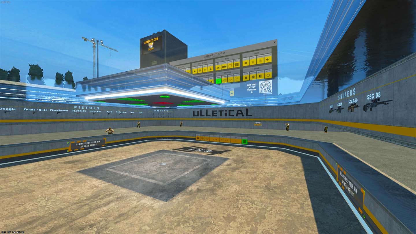 Como jogar mapa AIMBOTZ no CS2